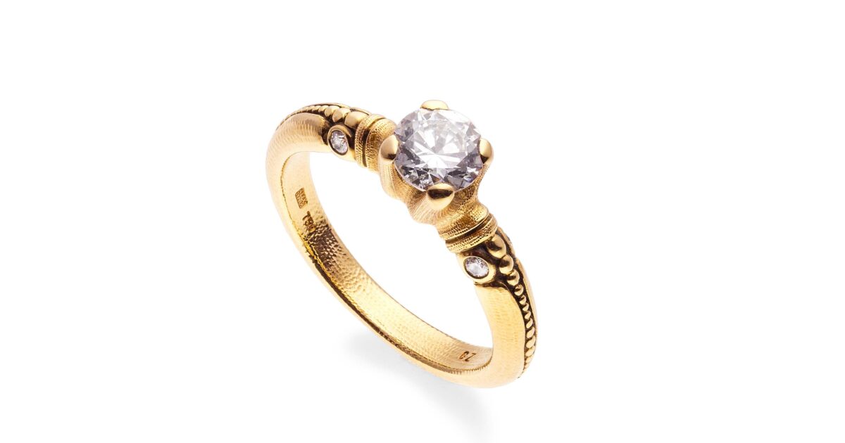 Diamond "Bubbles" ring | E.R. Sawyer Jewelers