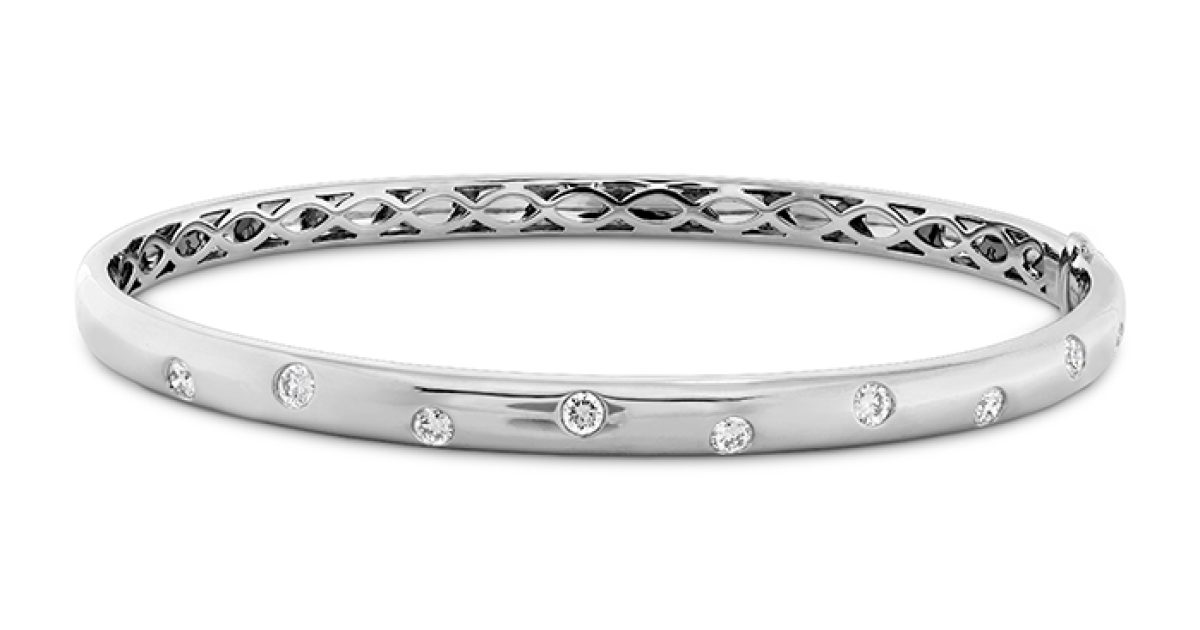 Gypsy Diamond Bangle | E.R. Sawyer Jewelers